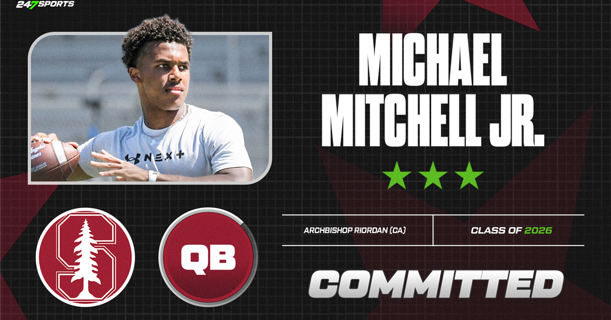 Stanford lands Bay Area QB Michael Mitchell Jr as their 2026 ...
