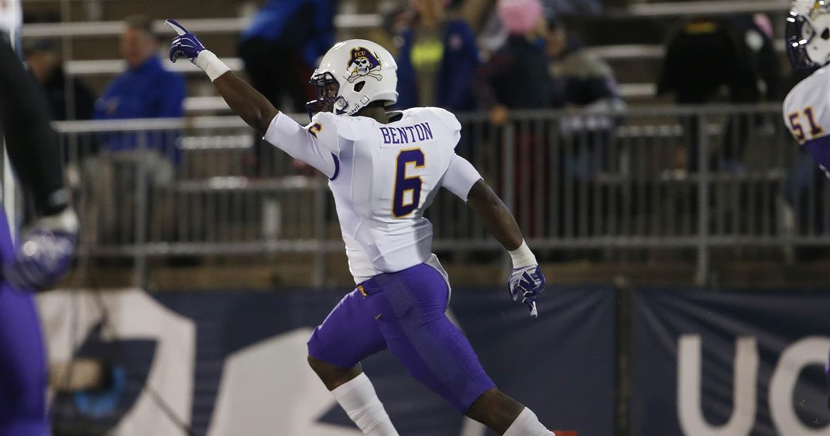 ECU reveals uniform combination for Virginia Tech