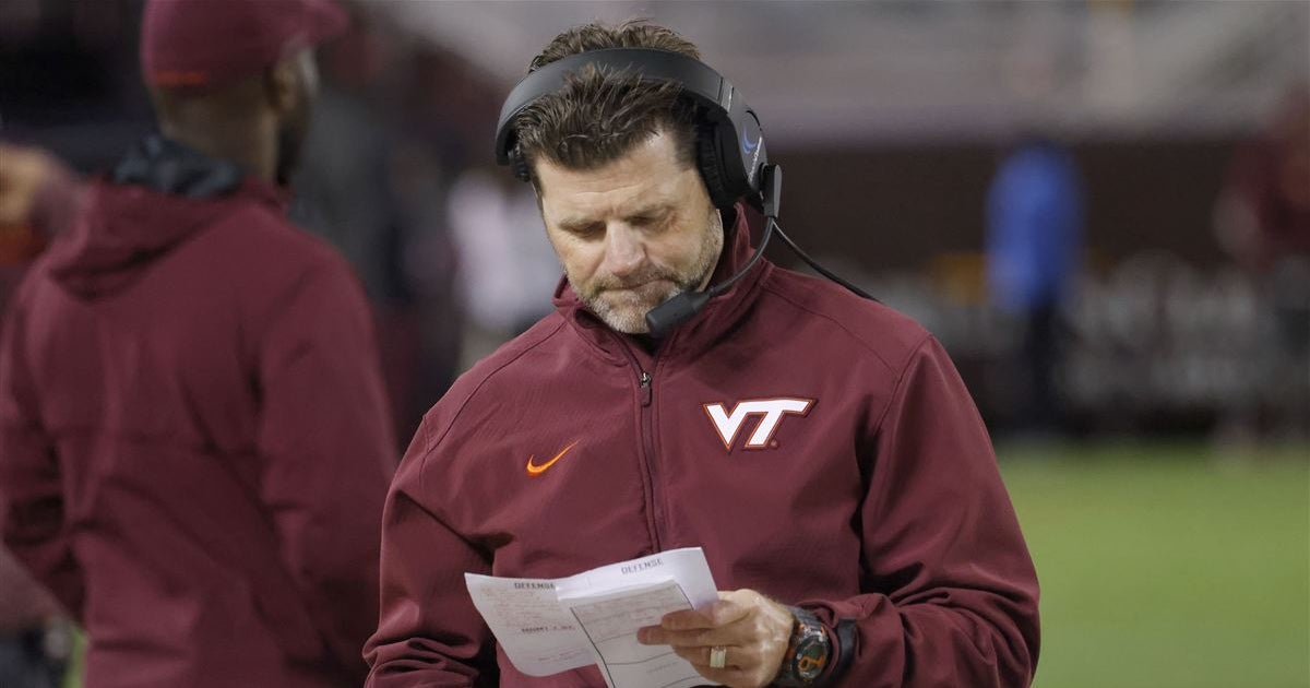 Virginia Tech football coach Brent Pry 'disappointed for' fans after ...
