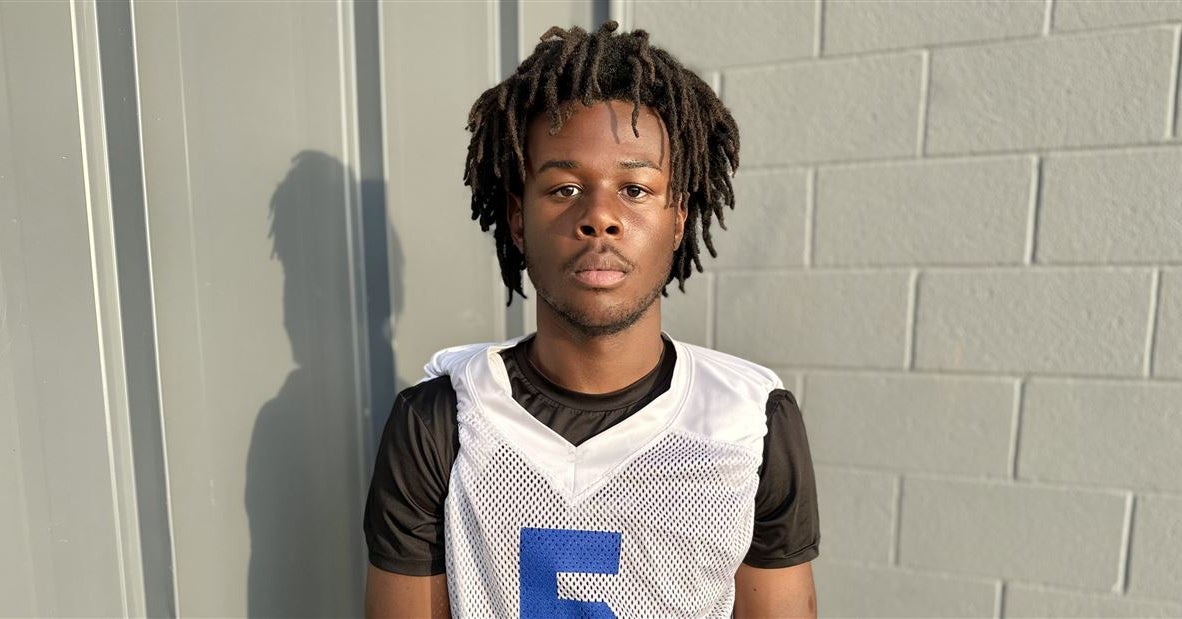 Four-star RB Ca'lil Valentine sorting through trips