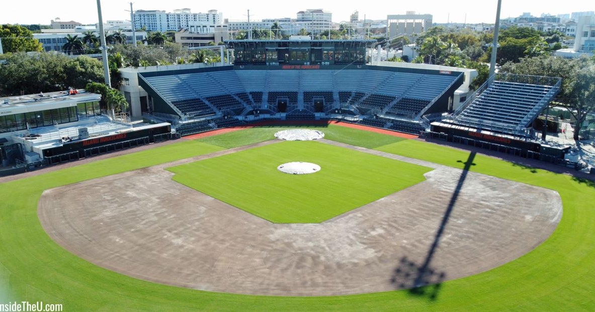 VIDEO: Aerial footage of Alex Rodriguez Park renovations completed