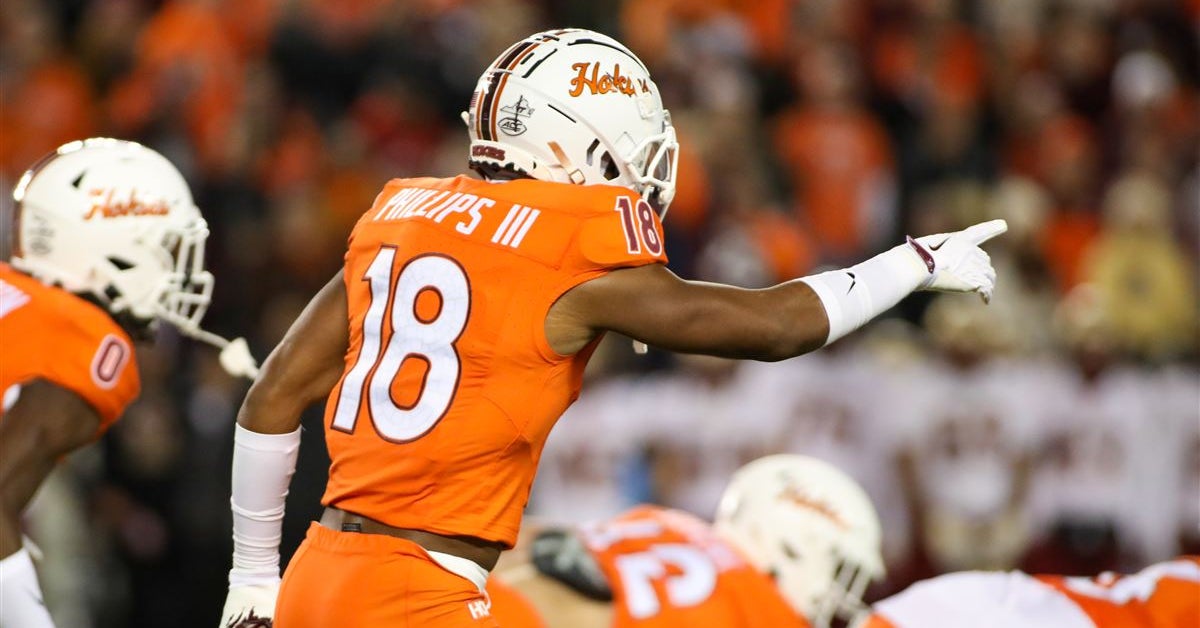 Virginia Tech safety Mose Phillips III has entered transfer portal