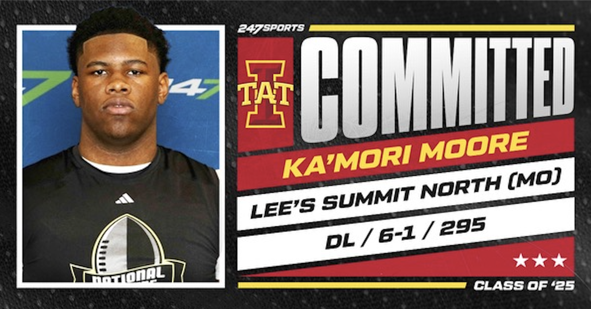 COMMIT: 2025 DL Ka'Mori Moore commits to Iowa State