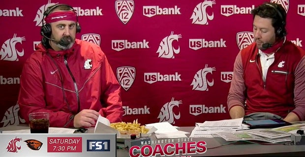 WSU’s Nick Rolovich: seniors first in line to eat, coaches last