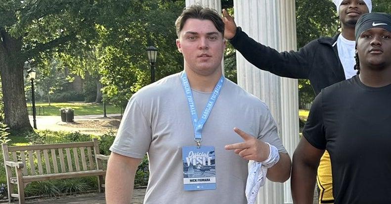 Mass. OL Nick Fiumara Picks Up UNC Offer, Sets Decision Date