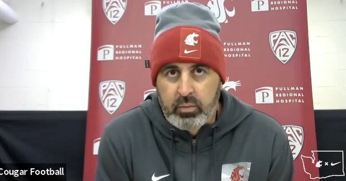 Nick Rolovich after WSU win says 32 Cougs currently unavailable