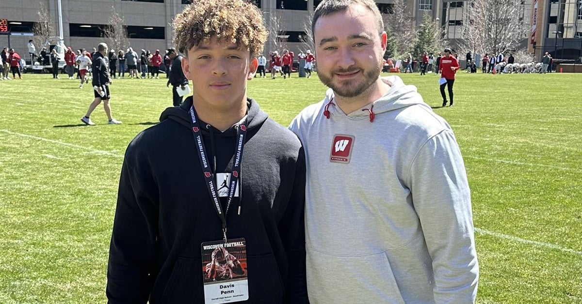 Badgers Offer 2026 RB Davis Penn During Unofficial Visit