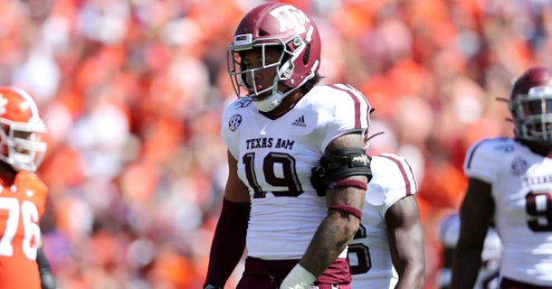 A&M LB Anthony Hines goes to hometown Cowboys as a free agent