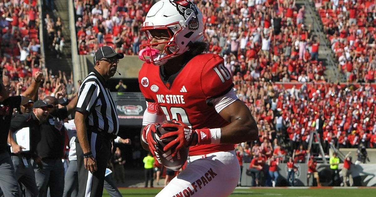 NC State WR Kevin Concepcion is the 247Sports True Freshman of the Week after torching Clemson's ...