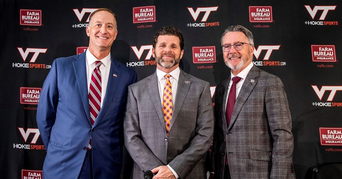 New Virginia Tech football coach Brent Pry 'honored' and 'humbled' to ...