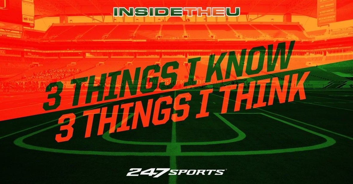 Three things I know, three things I think: Pre-spring recruiting intel