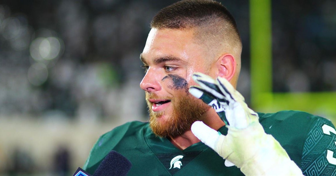 MSU LB Joe Bachie nominated for Allstate AFCA Good Works Team