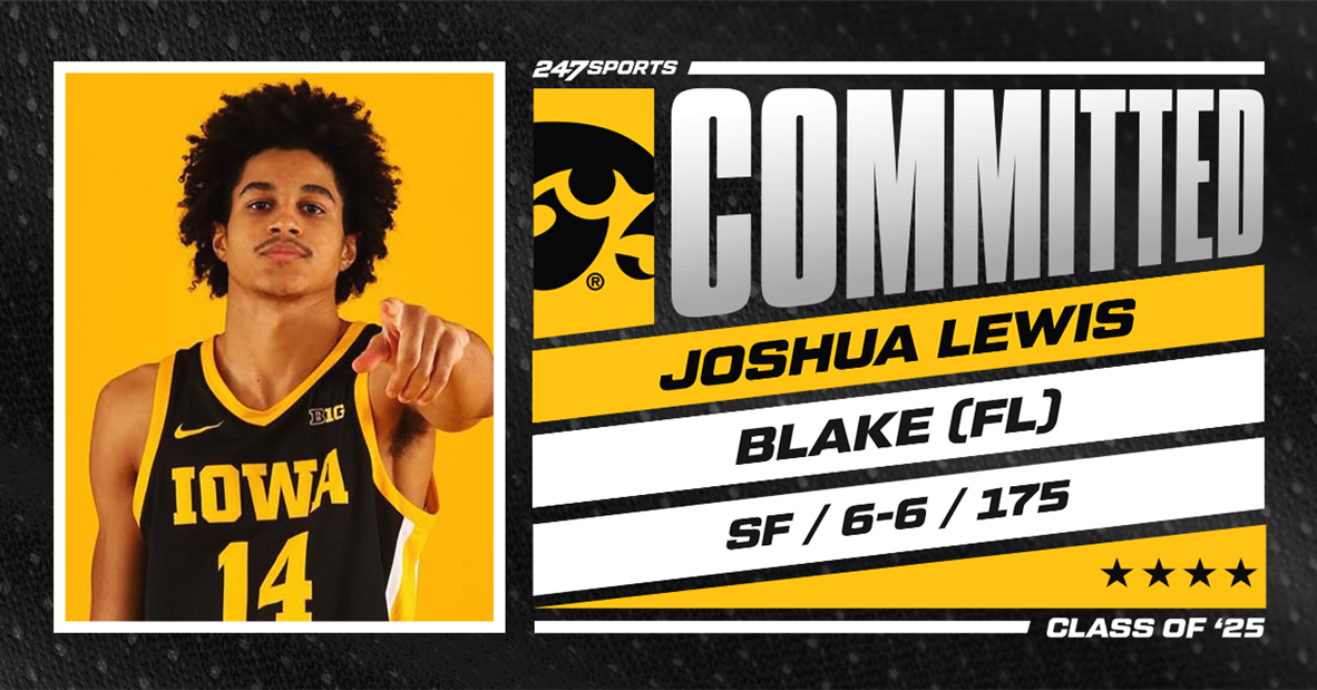 Top 75 wing Joshua Lewis commits to Iowa