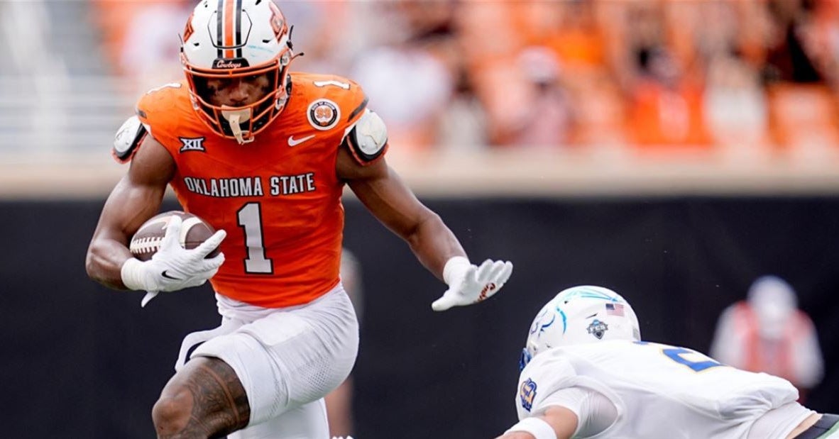 Oklahoma State portal wide receiver De'Zhaun Stribling has committed to ...