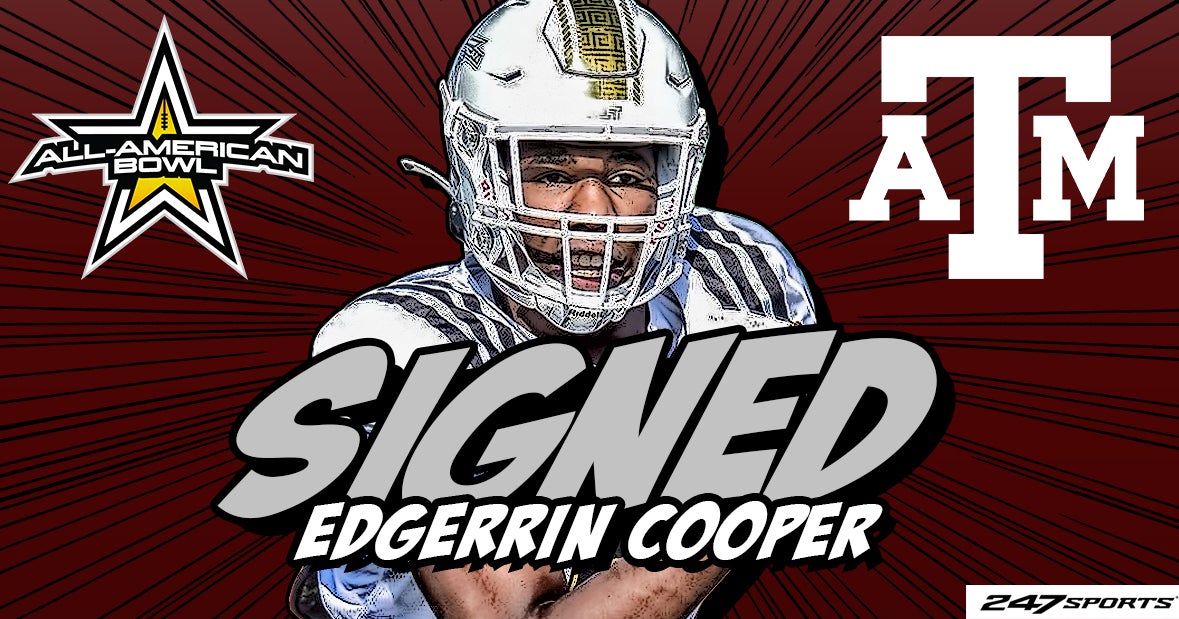 4-star LB Edgerrin Cooper commits to A&M, shares reasons why