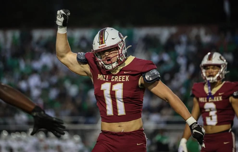 #11 MLB TE 6' 3" 220/ TEAM 7A GA STATE CHAMPIONS