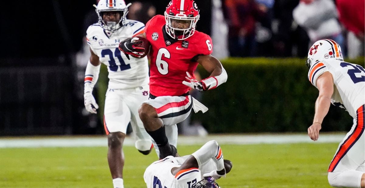 Georgia football: Kenny McIntosh, Kendall Milton excluded from Top 25 ...