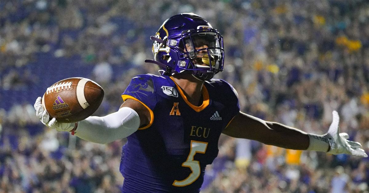 ECU wide receiver CJ Johnson earns Freshman All-American honors