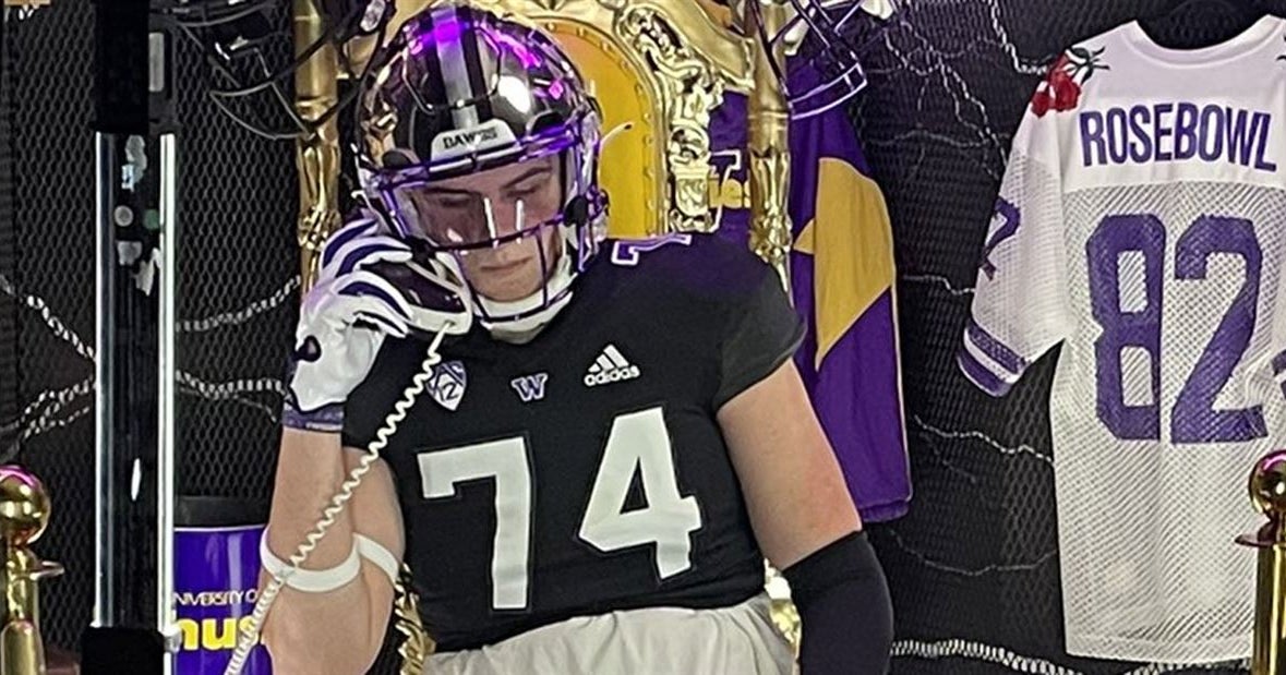 Washington 2024 OL Payton Stewart talks Husky Experience day