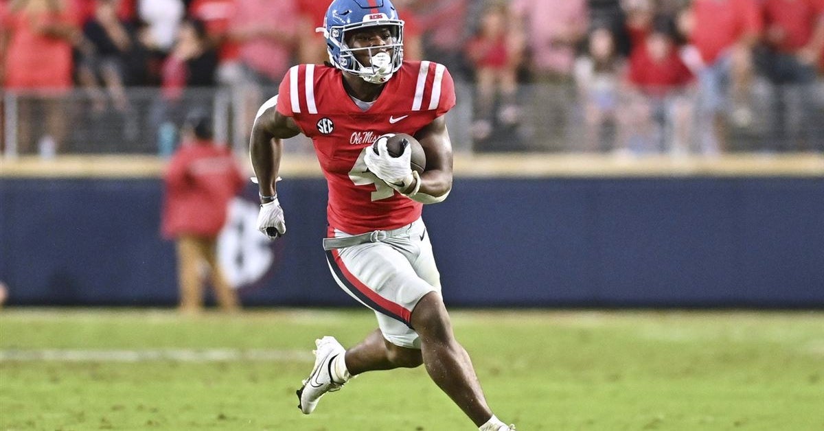 Ole Miss running back Quinshon Judkins leads cast of six Rebels on ...