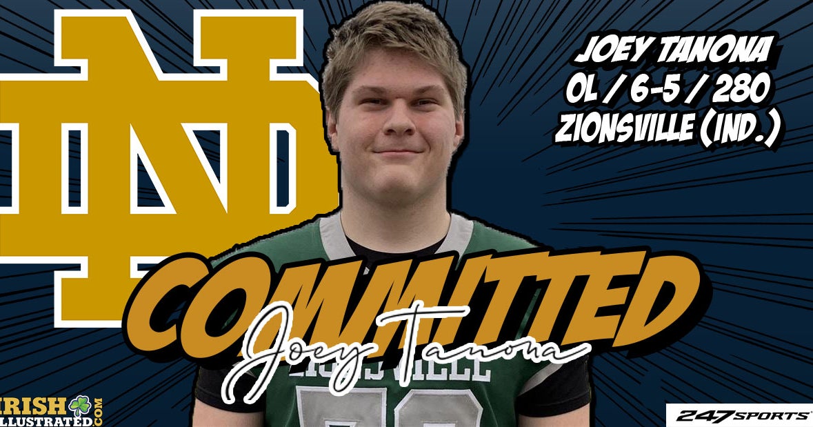 BREAKING: Four-Star OL Joey Tanona Commits to Notre Dame