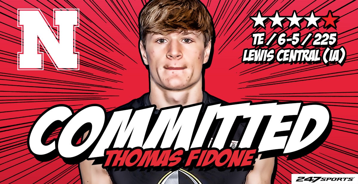 Thomas Fidone felt at home at Nebraska, commits to Huskers