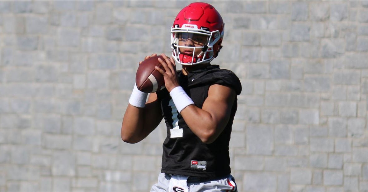 Photos: Scenes from UGA spring practice No. 2