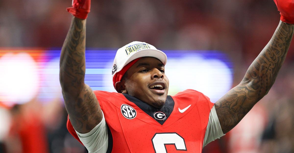 Georgia receiver Dominic Lovett declares for the 2025 NFL Draft