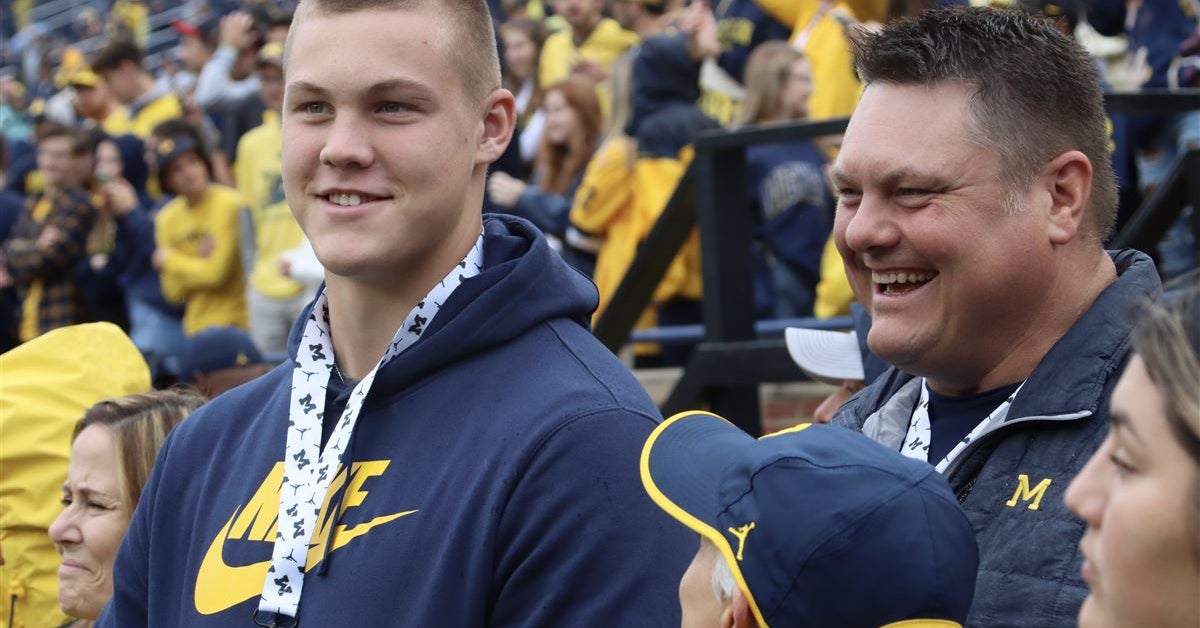 Michigan legacy, 2024 OL Blake Frazier following weekend trip: ‘I 100% ...