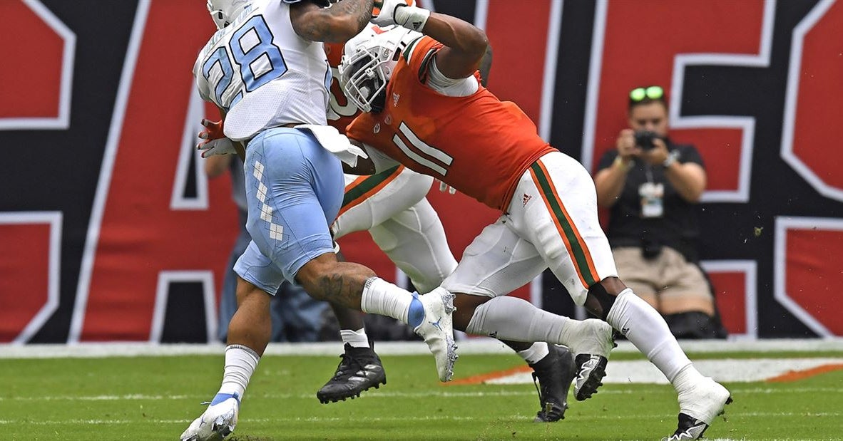 LB Corey Flagg taking a step forward in ACC play while showing growth ...