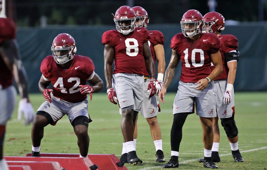 Nick Saban: 'There's no plan right now' at Will linebacker