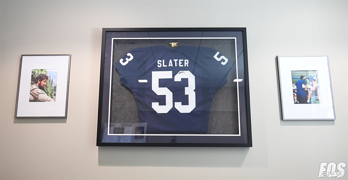 Former SEAL, Nittany Lion 'Hawk' Slater honored in emotional ceremony