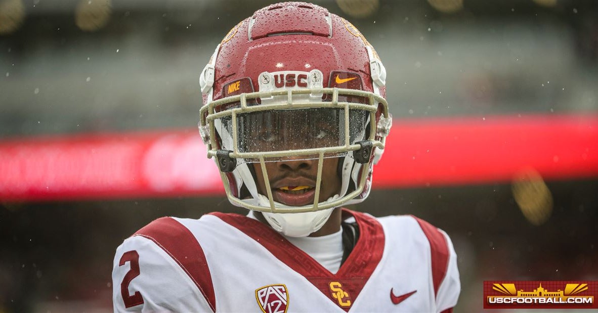 USC cornerback Ceyair Wright enters the NCAA Transfer Portal