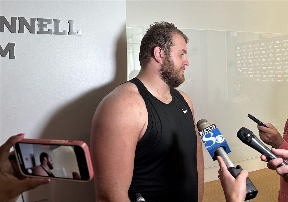 OL Jarrod Hufford talks physicality, improvement on the offensive line