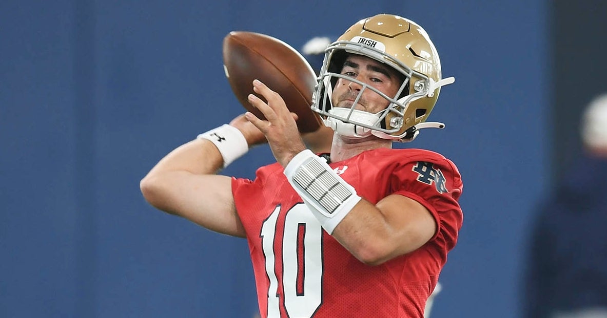 Watch: Drew Pyne on Steve Angeli, Harry Hiestand and His Goals for ...