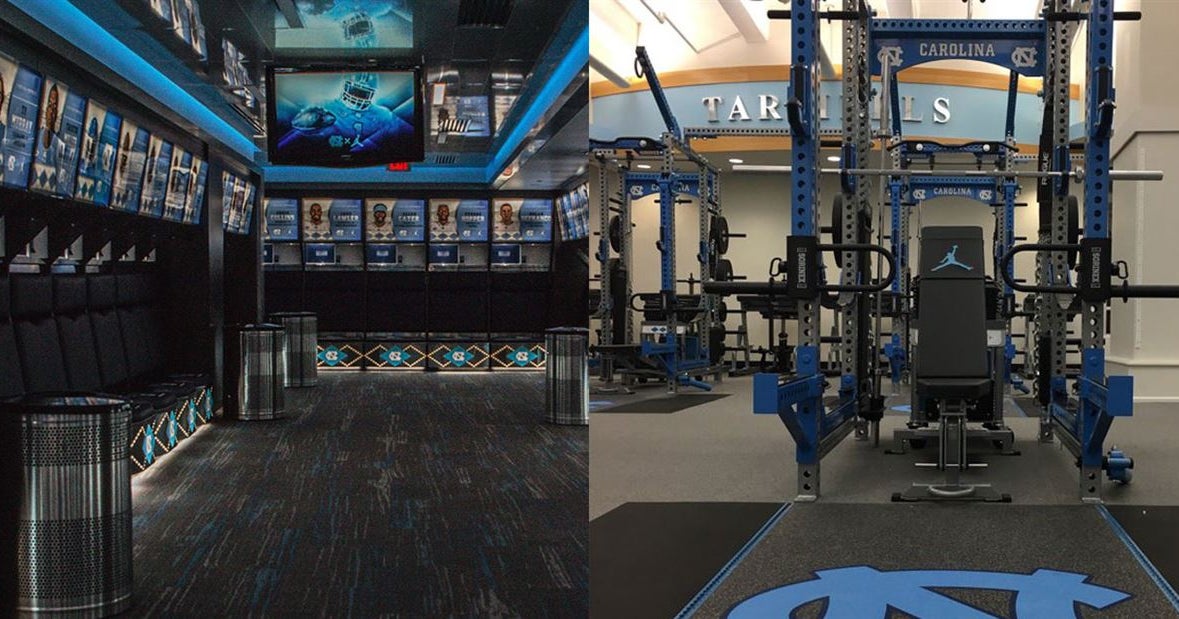 UNC Reveals New Locker Room, Weight Room to Players