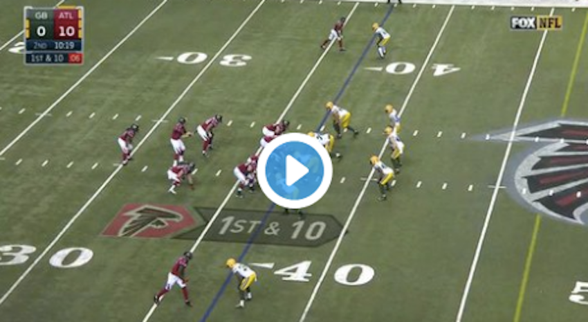 Julio Jones makes incredible toe-drag reception vs. Packers