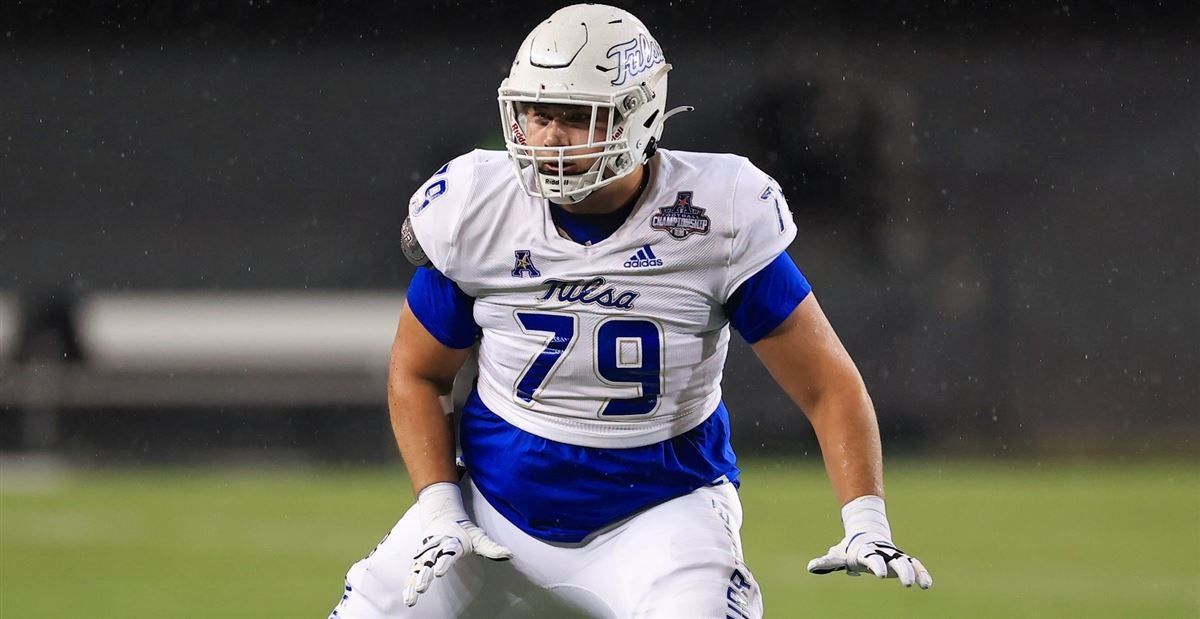 Tulsa OL transfer Jaden Muskrat 'can play 4 of 5 spots' at Auburn