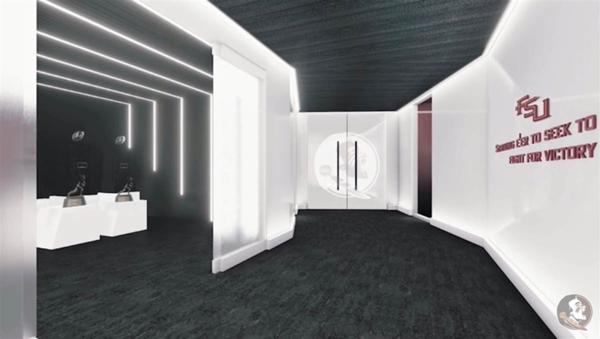 Renderings of FSU's locker room upgrades