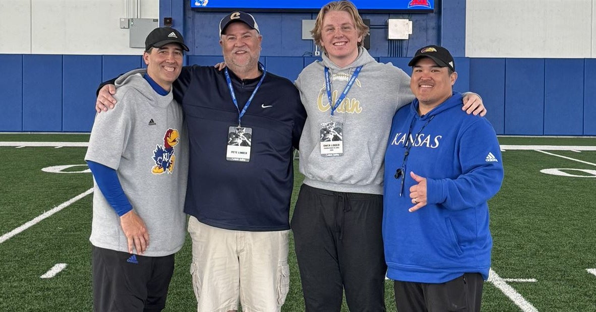 Three-star OL Owen Linder enjoys pair of visits to KU