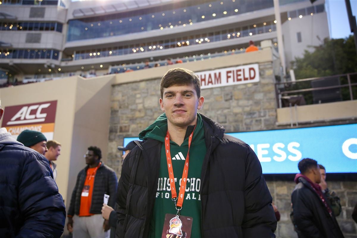 Photos: Recruits at Thursday Night's Game against Boston College
