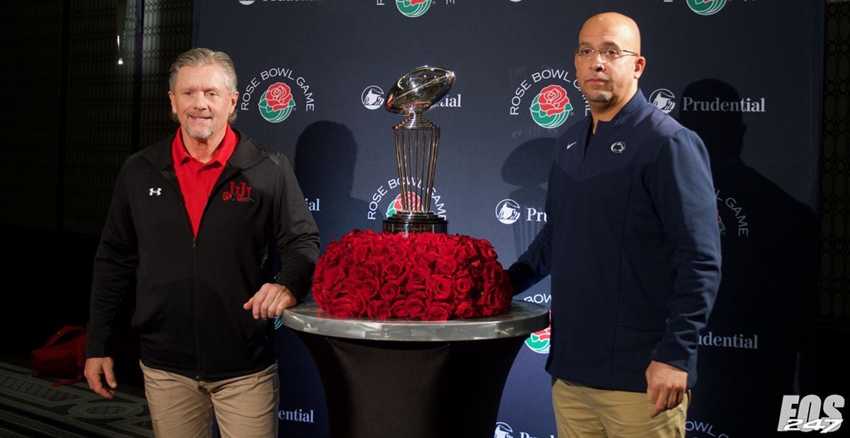 WATCH: Rose Bowl joint press conference with James Franklin & Kyle ...