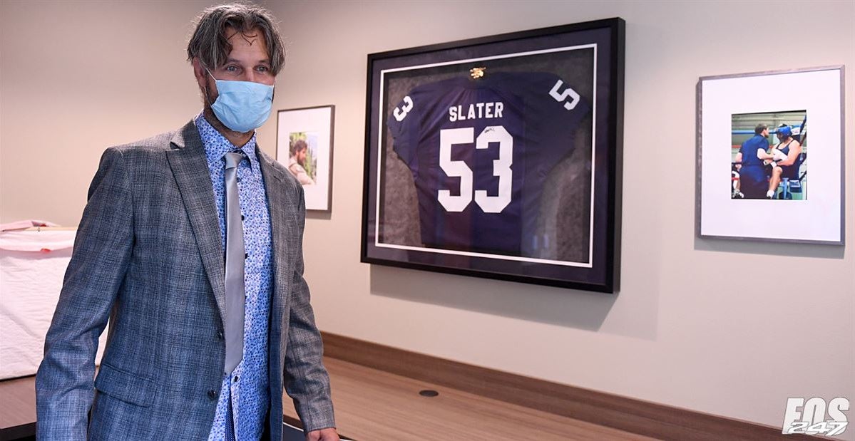 Former SEAL, Nittany Lion 'Hawk' Slater honored in emotional ceremony