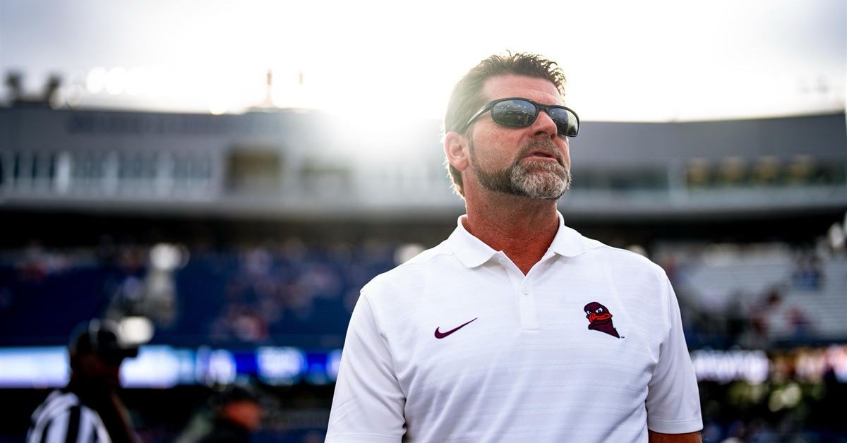 Virginia Tech's Brent Pry gives an injury update on Xavier Chaplin, Ali ...