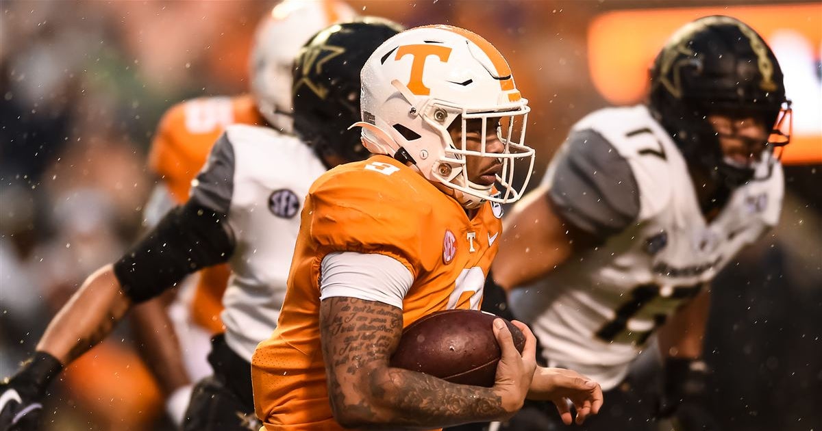 Report: Tennessee Vols RB Tim Jordan arrested with loaded gun