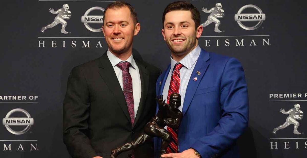 Mayfield credits Coach Riley for his success