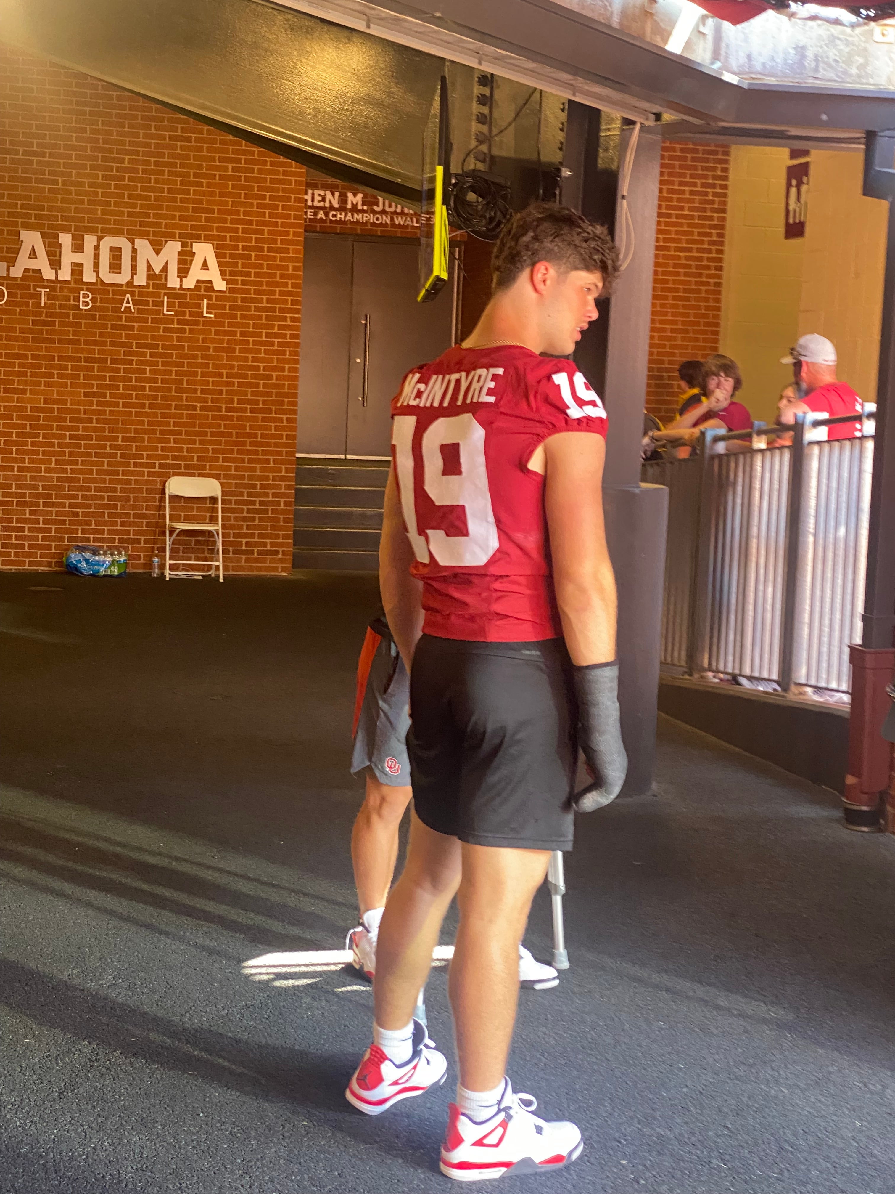 OT: Kade McIntyre/OU Field Pass