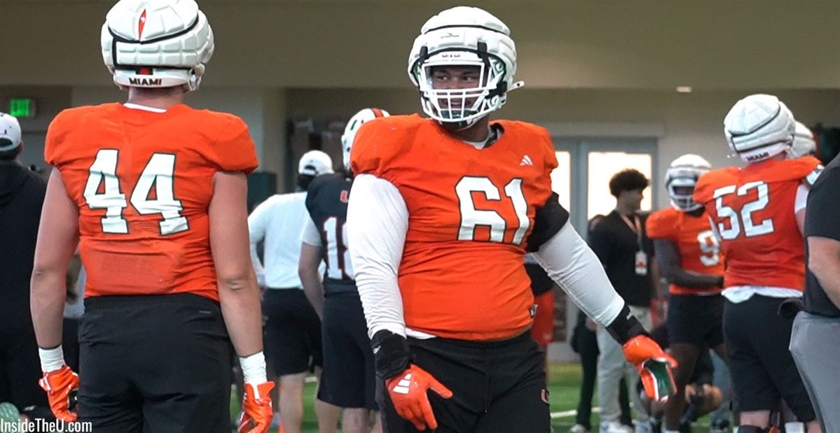 Projecting Miami's two-deep depth chart coming out of the spring