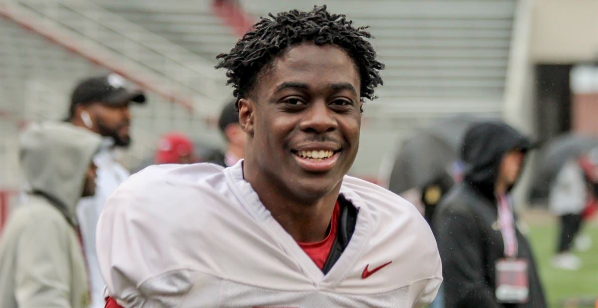 Running back Isaiah Augustave shines in second Arkansas scrimmage ...