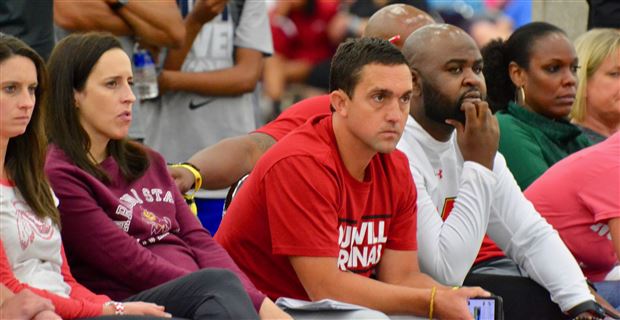 Jeff Walz spends day three of recruiting period in Indianapolis